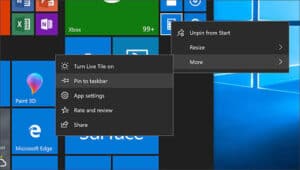 Windows 10: How to Pin an App to the Start Menu - NETWORK ENCYCLOPEDIA